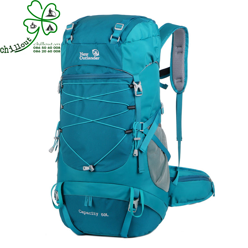 BALO 50 LÍT LEO NÚI, TREKKING, ĐI PHƯỢT - NEW OUTLANDER - Chillout Shop